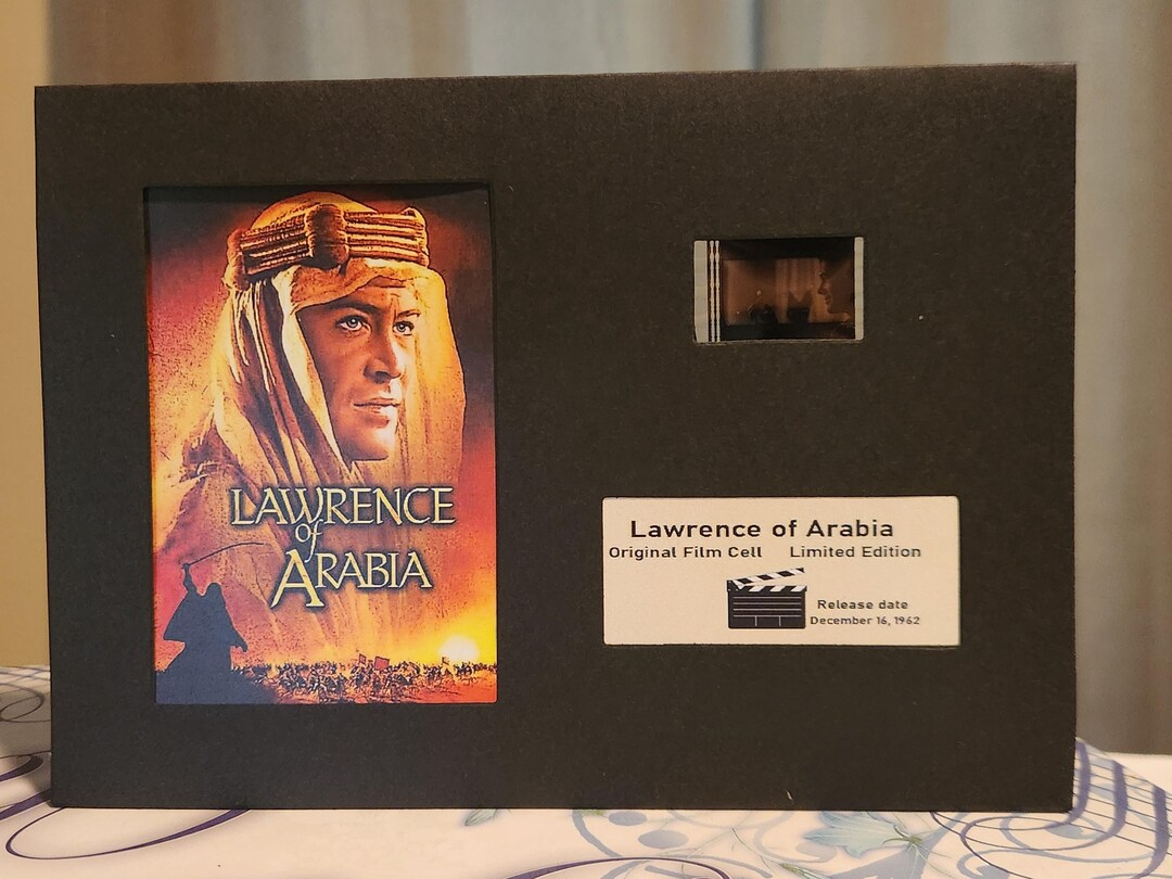 Lawrence of Arabia Vintage Movie Film Cell, Lawrence of Arabia Rare ...
