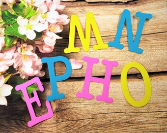 Pre Cut Alphabet Letters - Etsy