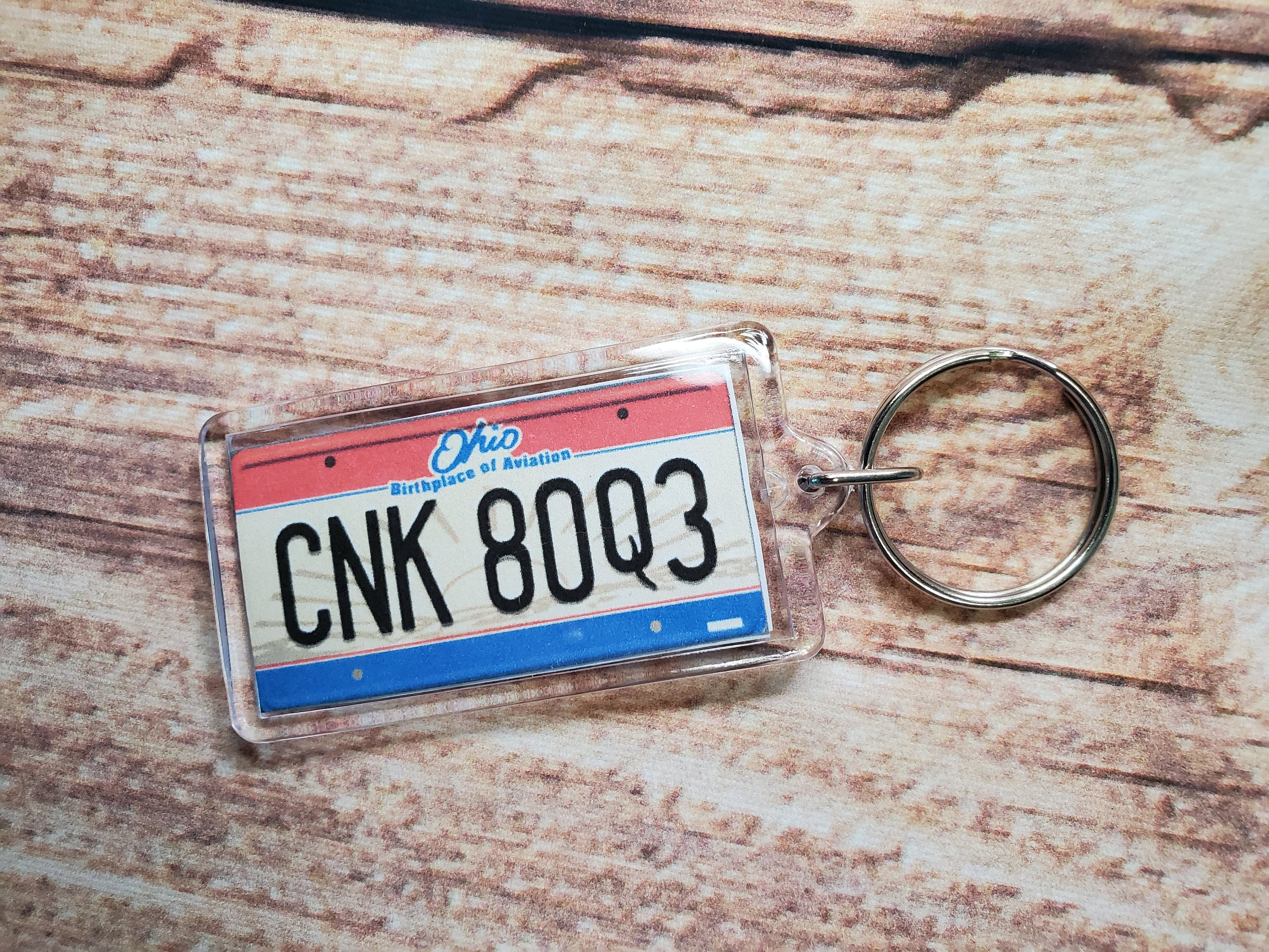 Dean Winchester impala license plate keychain impala license | Etsy