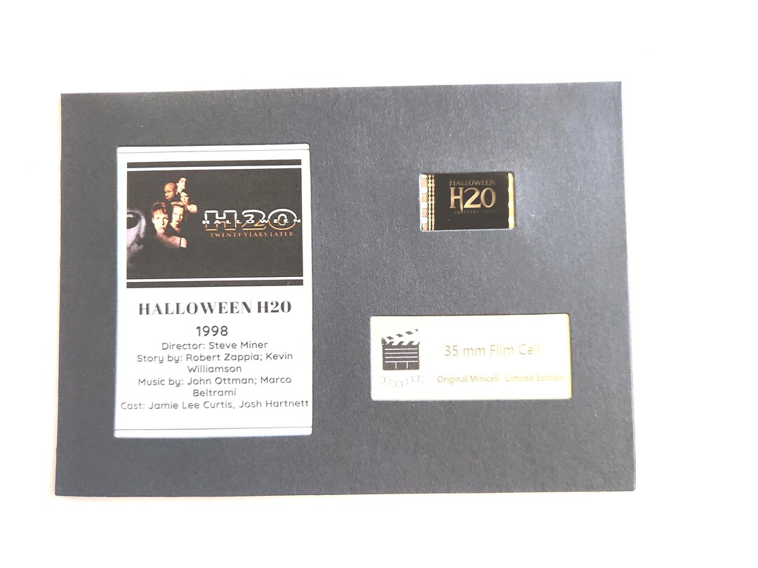 Halloween H20 Movie Film Cell, 35mm Memorabilia - Etsy
