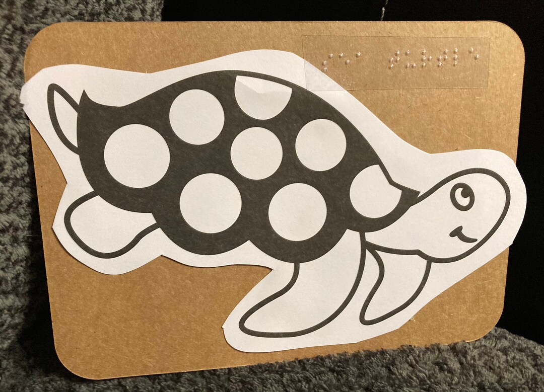 Braille Raised Line Drawing Postcard - Everyday, Friendship, Greeting ...