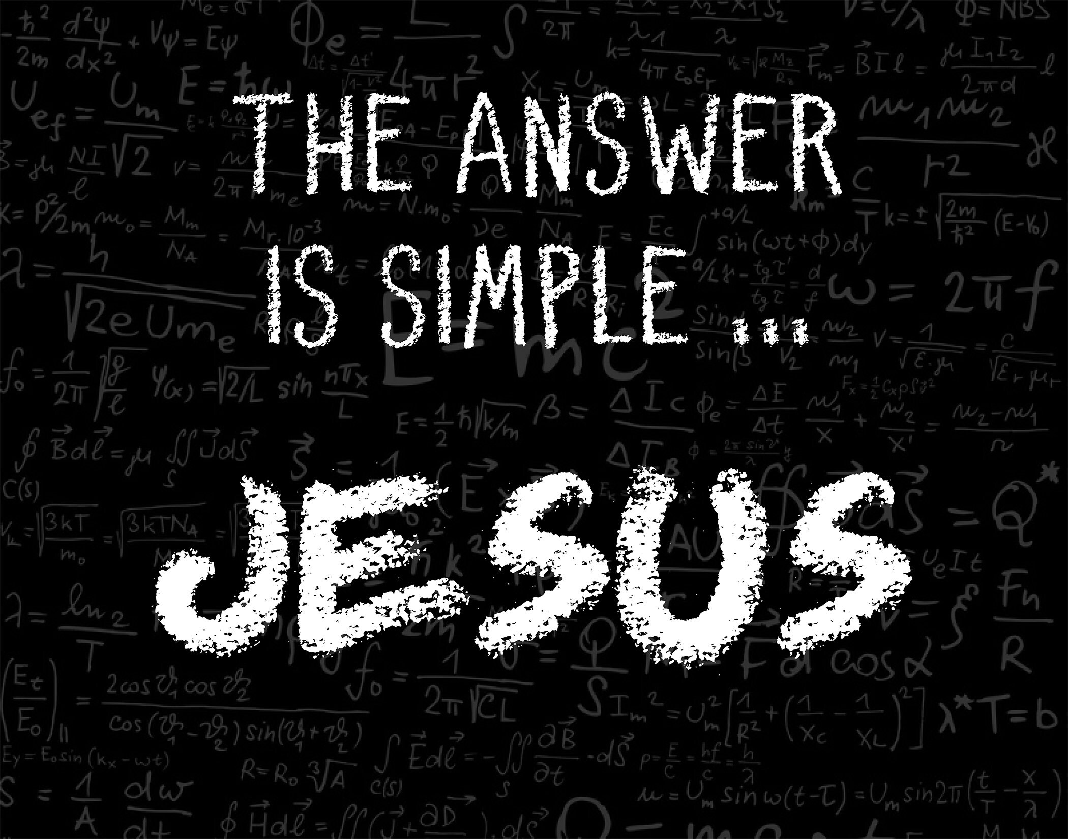 11 X 14 Size UNFRAMED Printable File The Answer Etsy