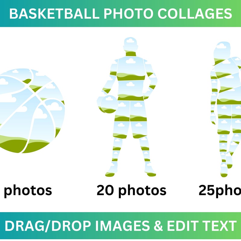 Basketball Templates - Etsy