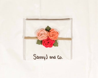 Rose Tutorial TIFFANY ROSE No Sew Felt Rose Pattern Flower - Etsy