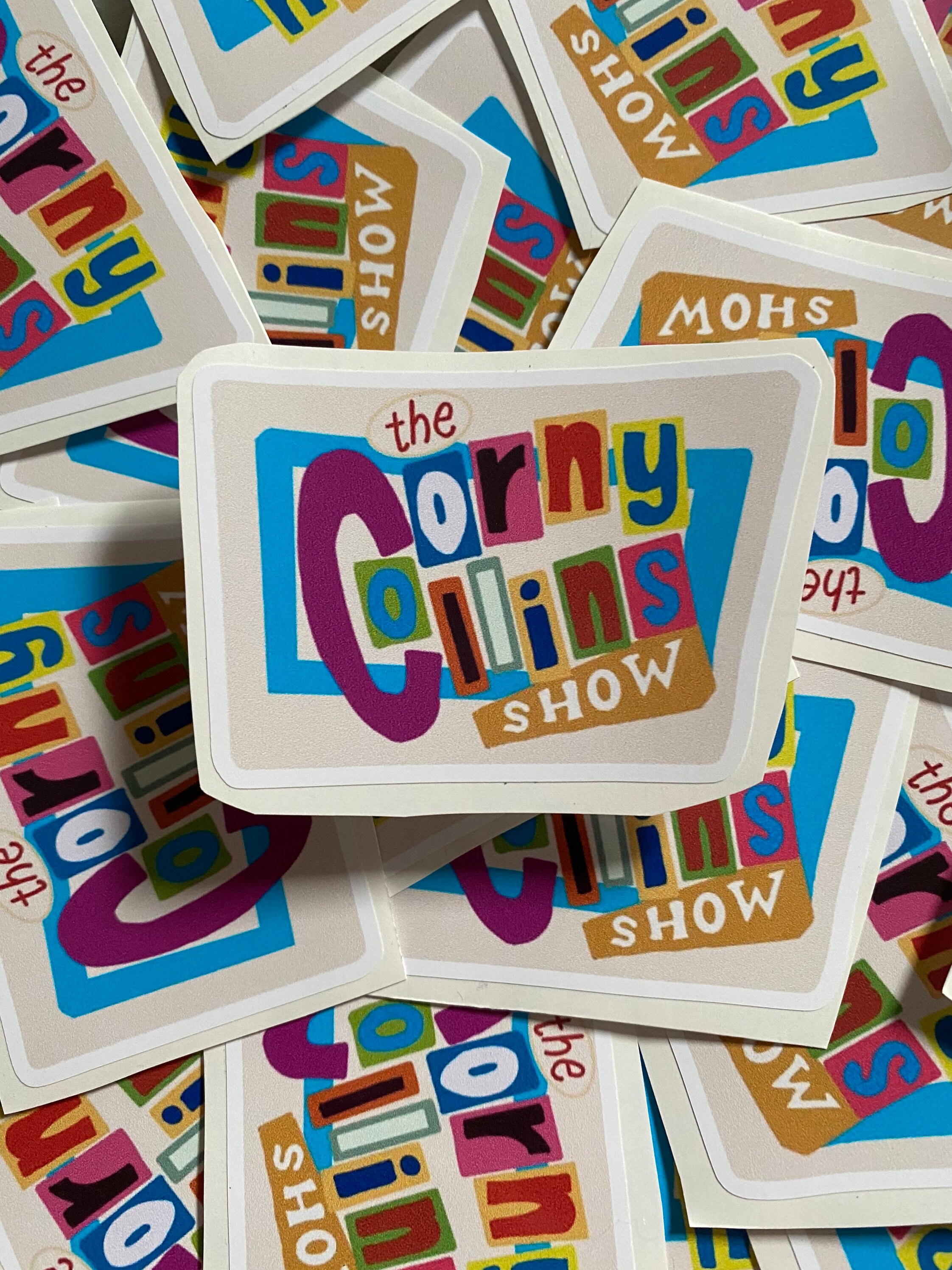 Hairspray Musical Corny Collins Show Colourful Sticker Musical Theatre ...