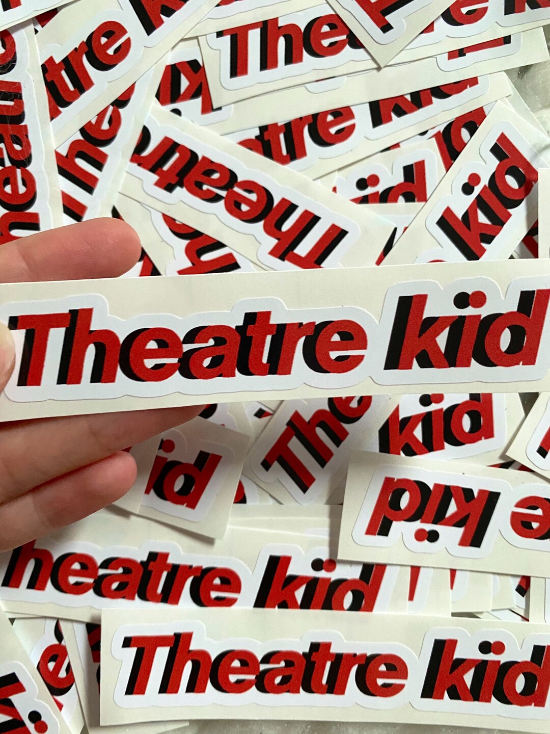 Theatre Kid Sticker - Etsy