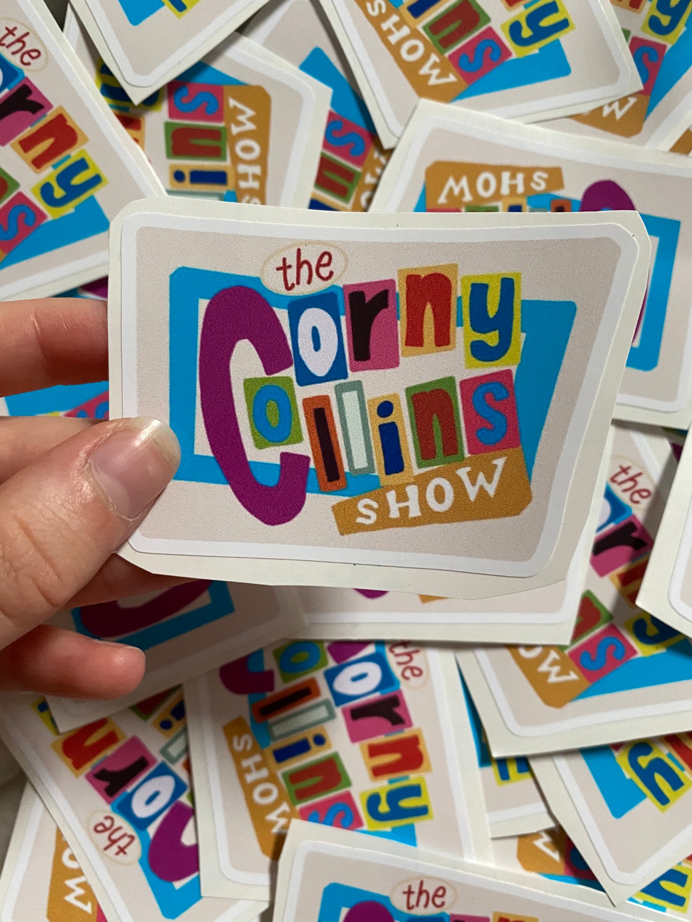 Hairspray Musical Corny Collins Show Colourful Sticker Musical Theatre ...