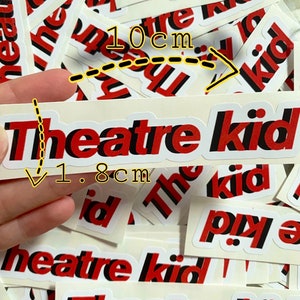 Theatre Kid Sticker - Etsy