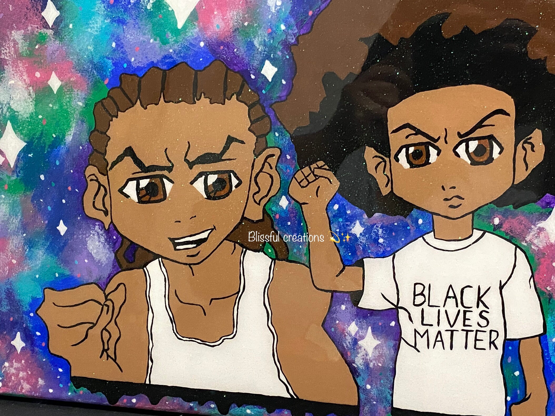 The Boondocks Painting - Etsy