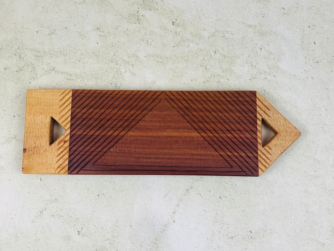 HANDMADE Triangle Shape Decorative Wooden Board,home Decor,handmade ...