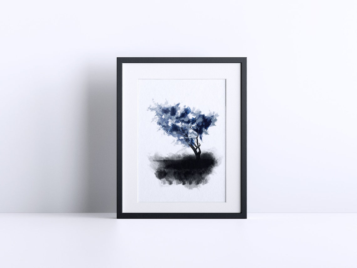 Printable Wall Art Tree Poster Printable Art Plant Poster | Etsy