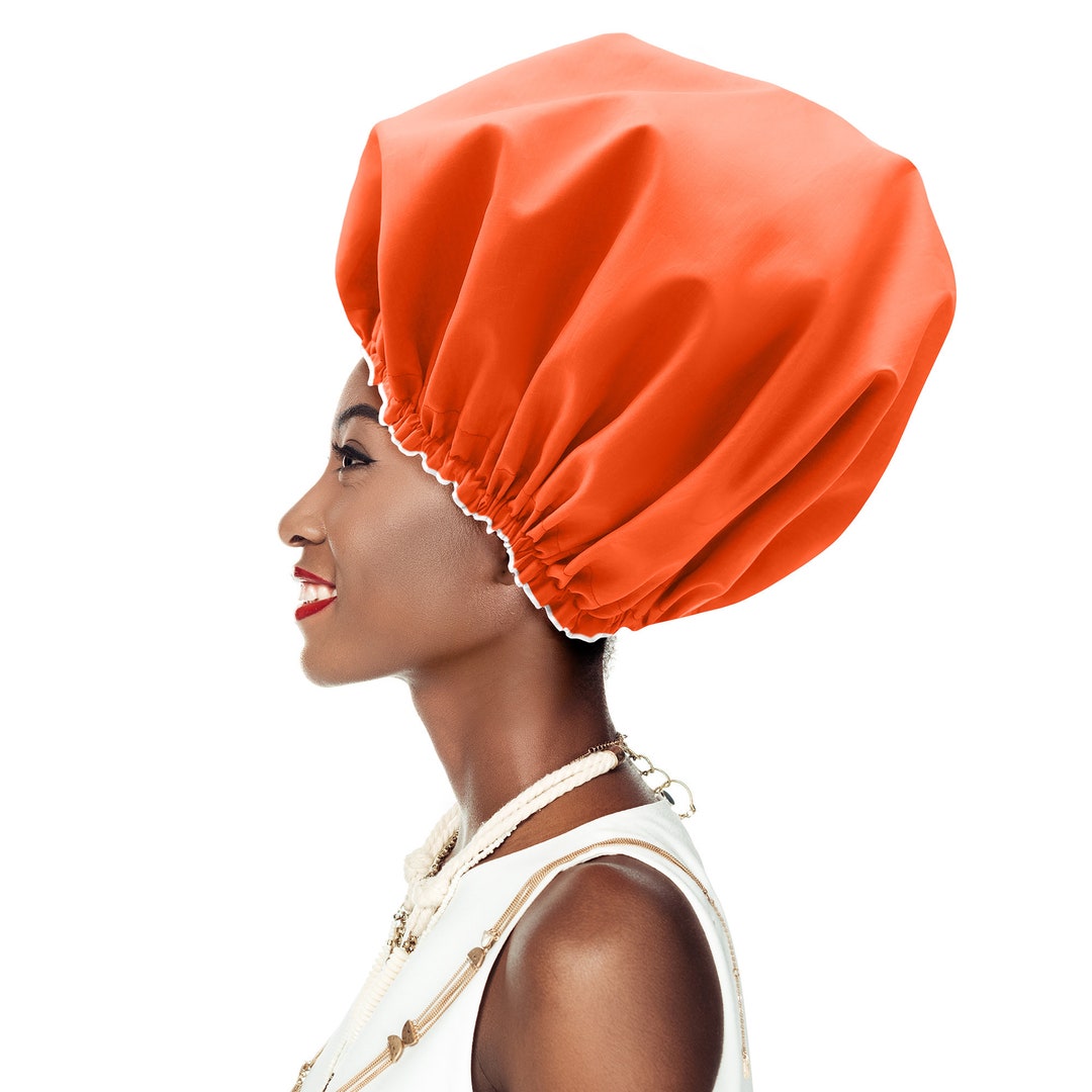 Generous Shower Cap for Locs & Braids, Adjustable, Quick Dry - Etsy