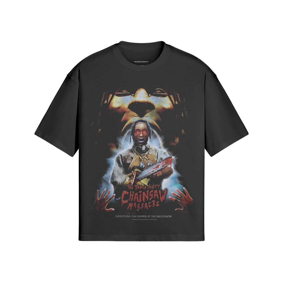 Travis Scott Texas Chainsaw Massacre Boxy Vintage Unisex - Etsy