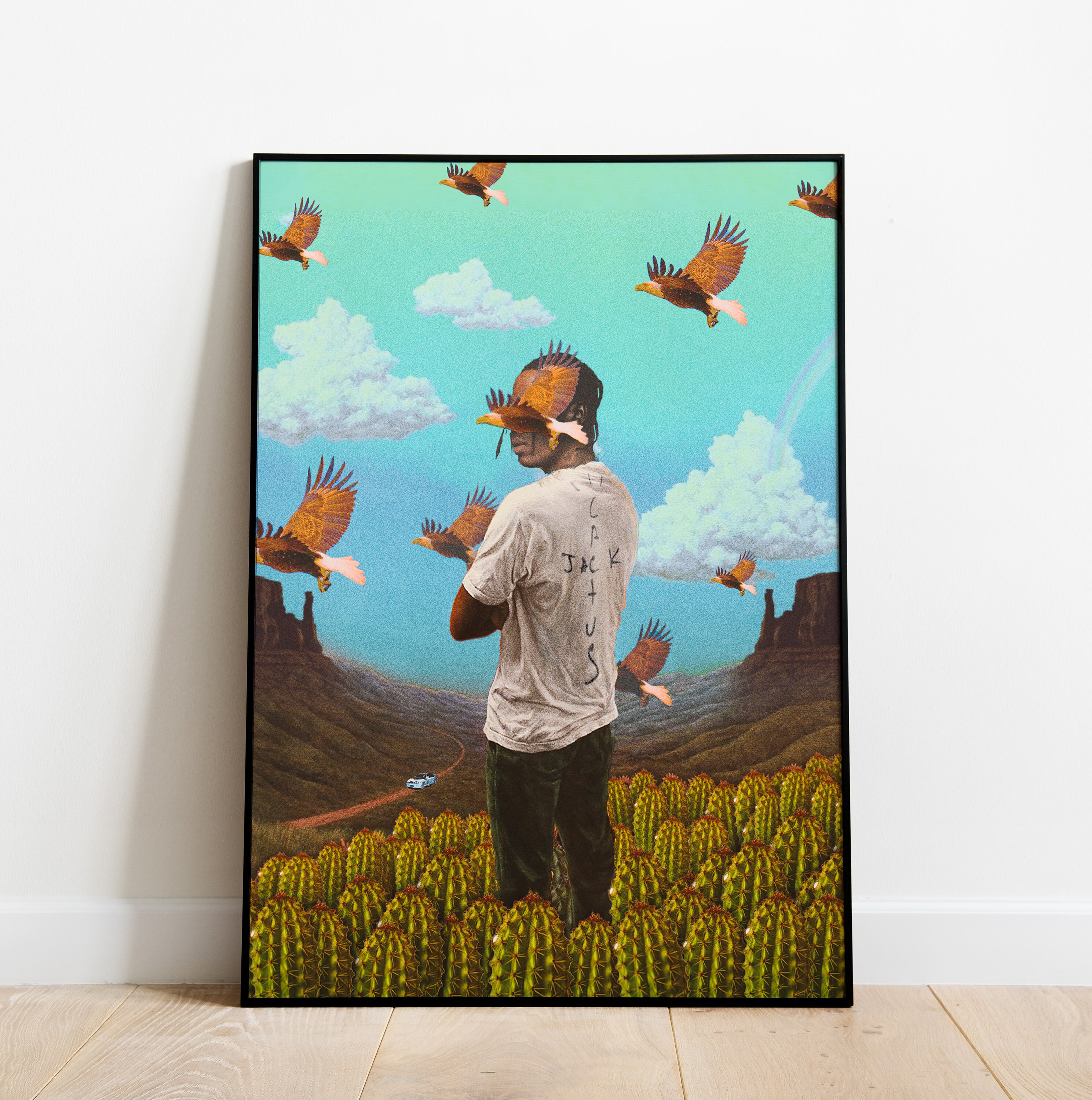 Travis Scott Flower Boy Tyler the Creator Utopia Music Hiphop Poster ...