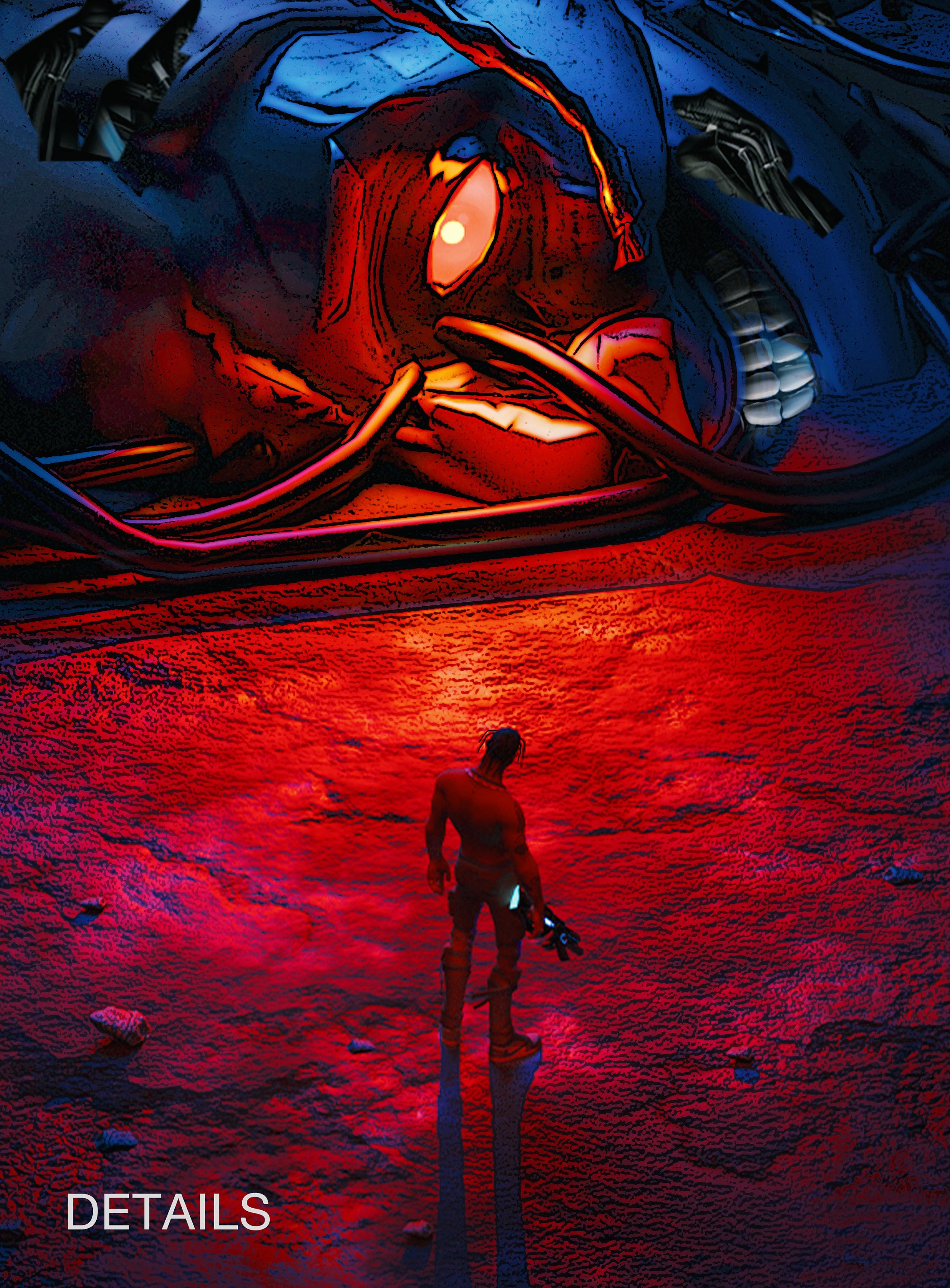 Travis Scott - Utopia Poster Designed & Sold By Neala