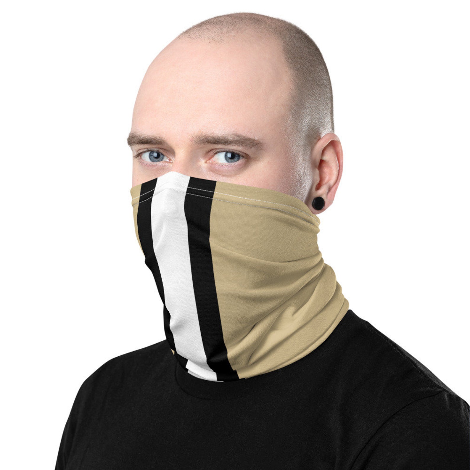 New Orleans Football Helmet Neck Gaiter / Washable & Reusable - Etsy