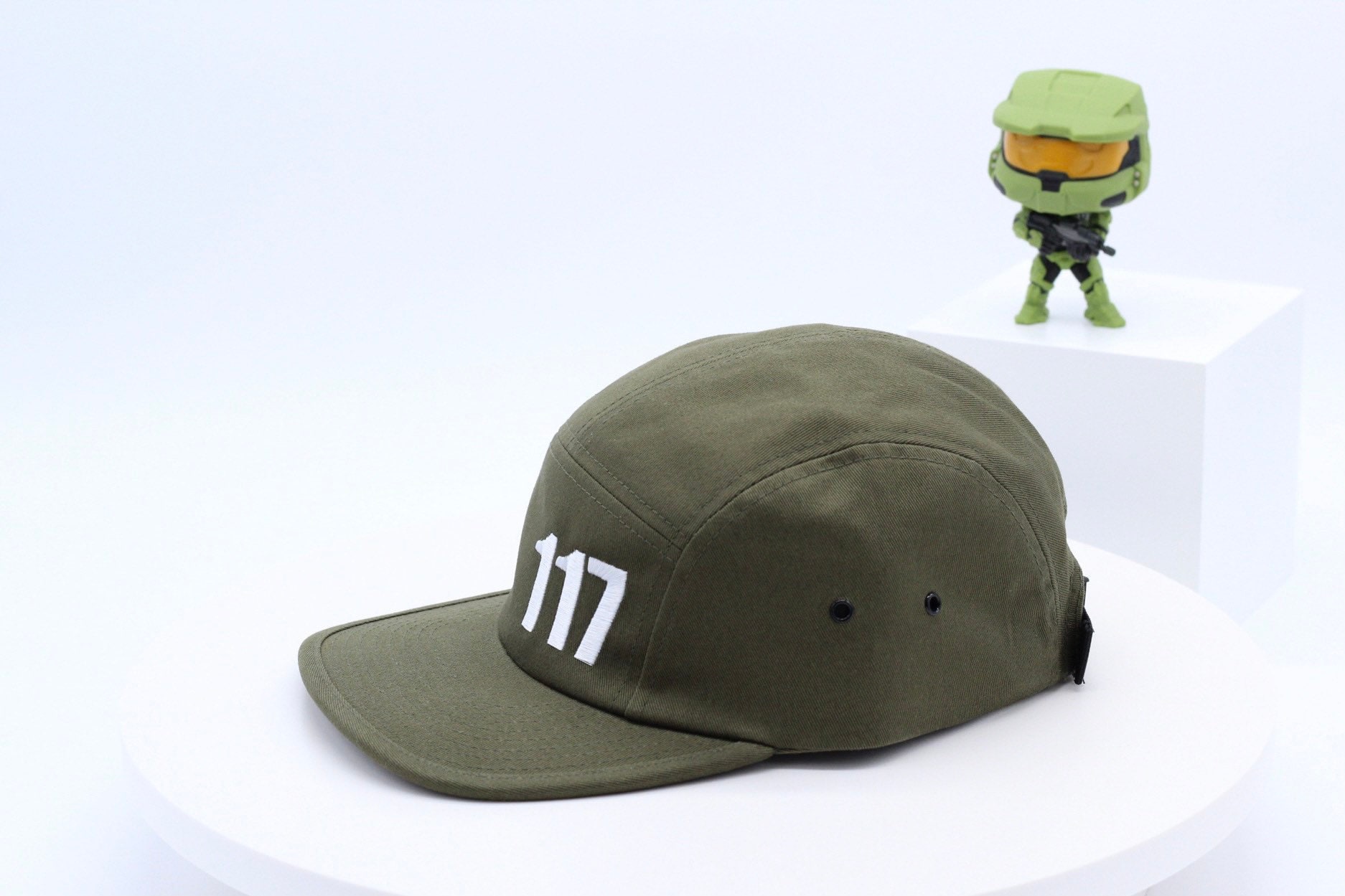 Chief 117 Five Panel Cap / Halo Inspired Hat / Master Chief - Etsy