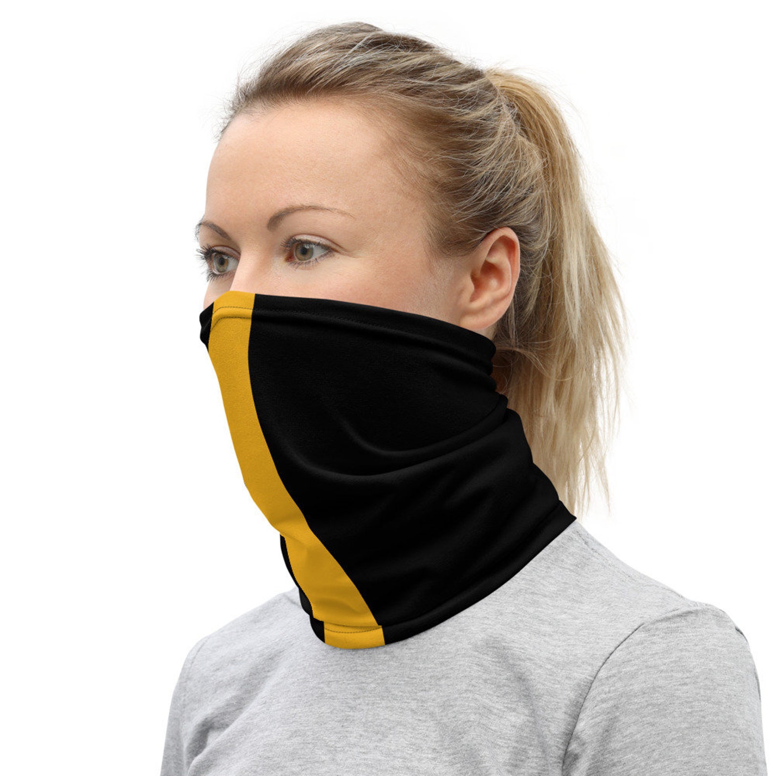 Pittsburgh Football Helmet Neck Gaiter / Washable & Reusable - Etsy