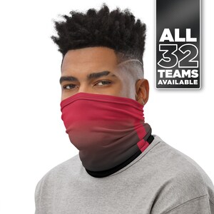 Atlanta Football Gradient Neck Gaiter / Washable & Reusable Face Cover ...