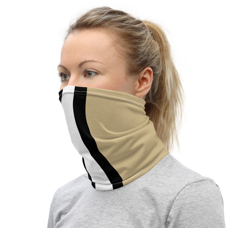 New Orleans Football Helmet Neck Gaiter / Washable & Reusable - Etsy