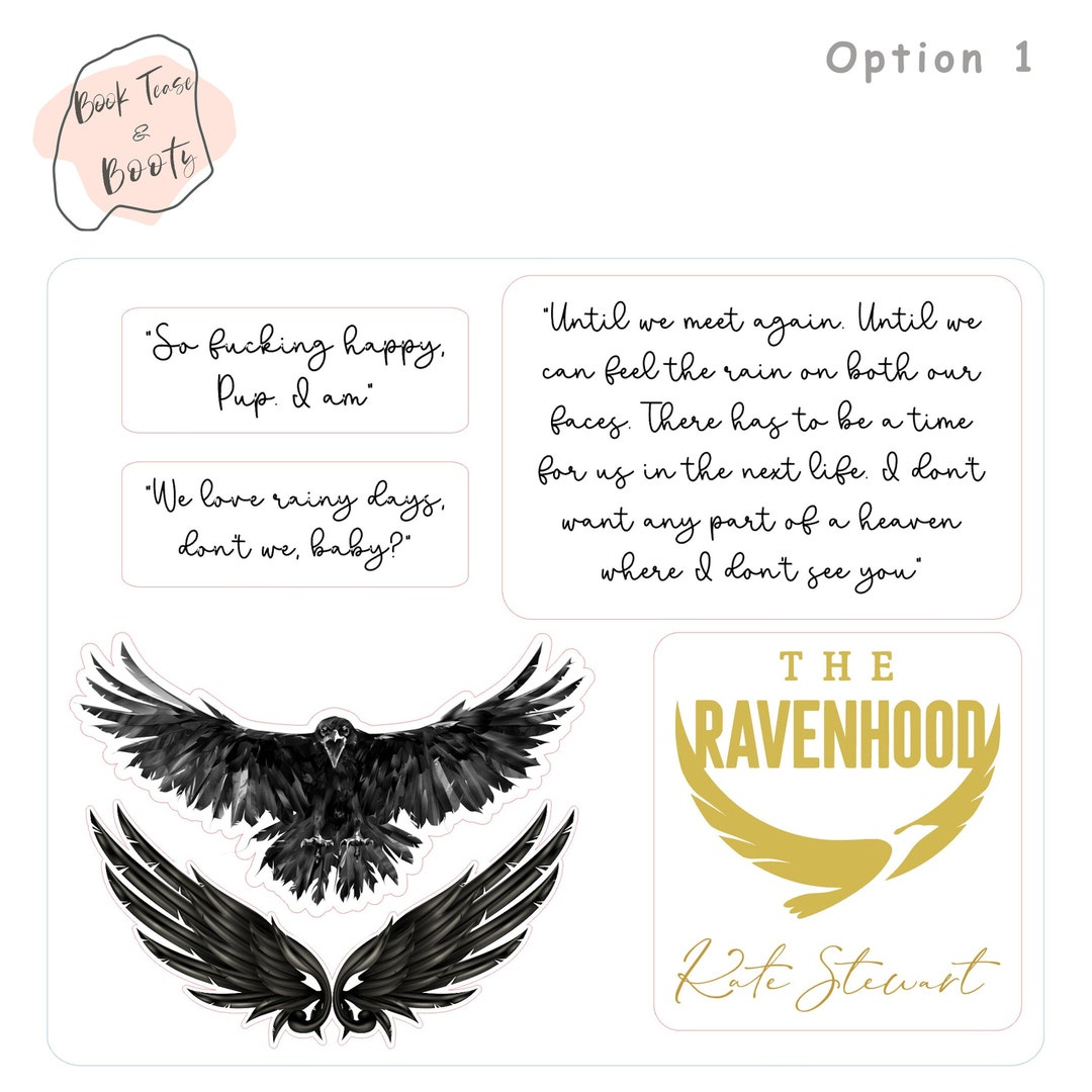 The Ravenhood™ sticker sheet Kate Stewart Official - Etsy.de