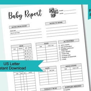 Baby Daily Routine Planner Baby Eating Schedule Baby Sleeping - Etsy