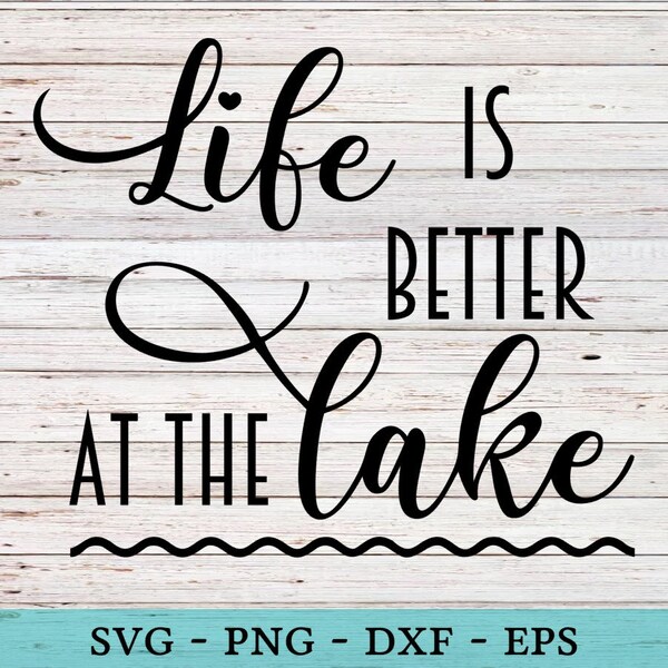 Lake Life Decal - Etsy