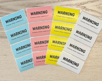 Open Carefully Stickers - Etsy