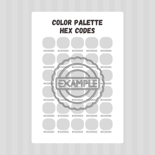 Legos Procreate Color Palette, Color Swatches, iPad Illustration ...