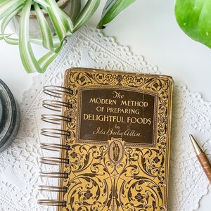 Handmade Vintage Cooking Journal Vintage Junk Journal Art - Etsy
