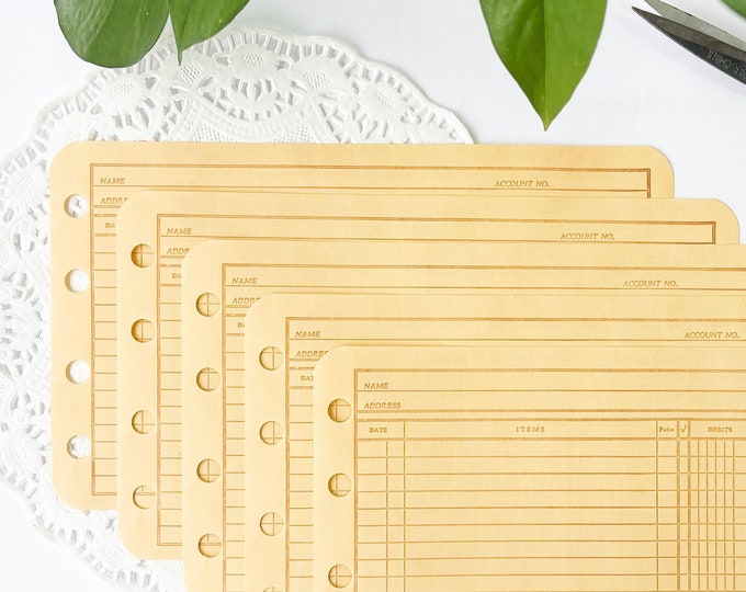 Vintage Yellow Ledger Paper Vintage Journal Paper Junk - Etsy