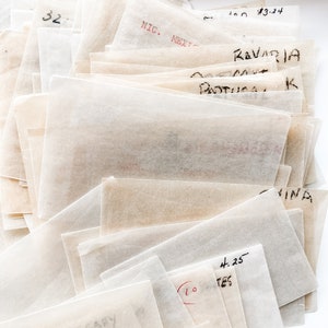 10 Vintage Glassine Stamp Collector Envelopes - Vintage Glassine ...