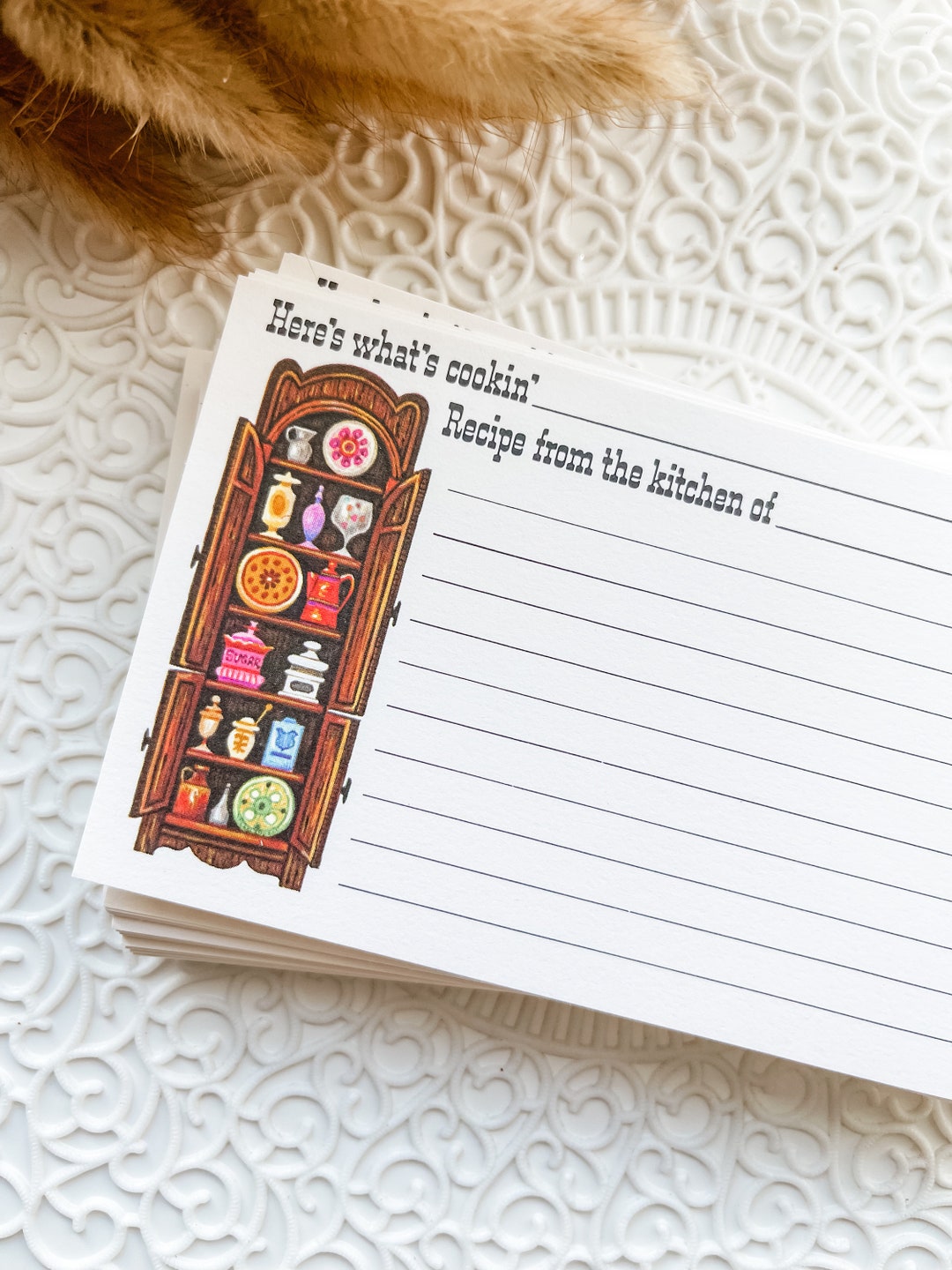 10 Vintage Current Recipe Cards - Ephemera - Junk Journal ...