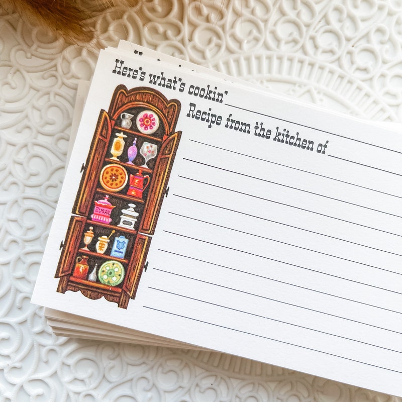 Old Recipe Cards - Etsy