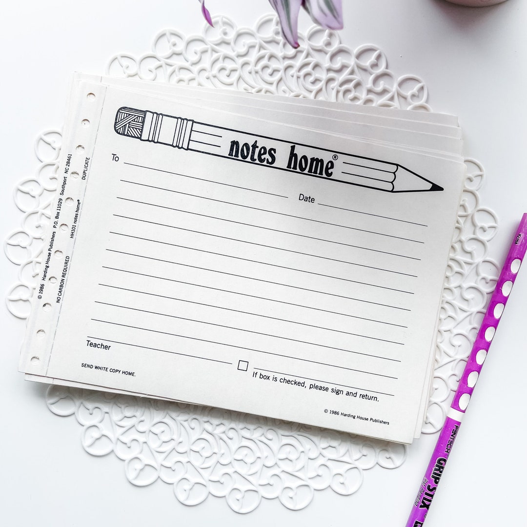 16 Vintage notes Home Teacher's Notes Teacher's Ephemera Vintage Paper ...