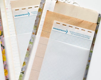 Large Vintage Paper Variety Pack 30 Pieces Vintage Journal Paper Ledger ...