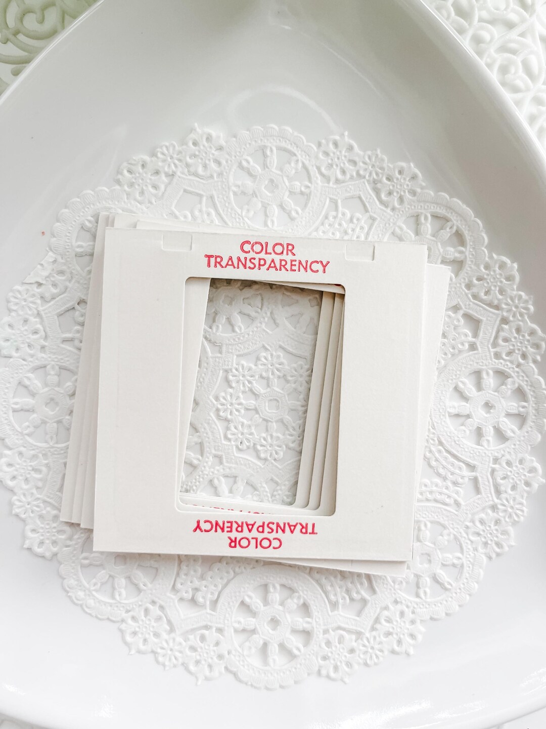 6 - Large Vintage Slide Frames - Vintage Photo Slides - Junk Journal ...