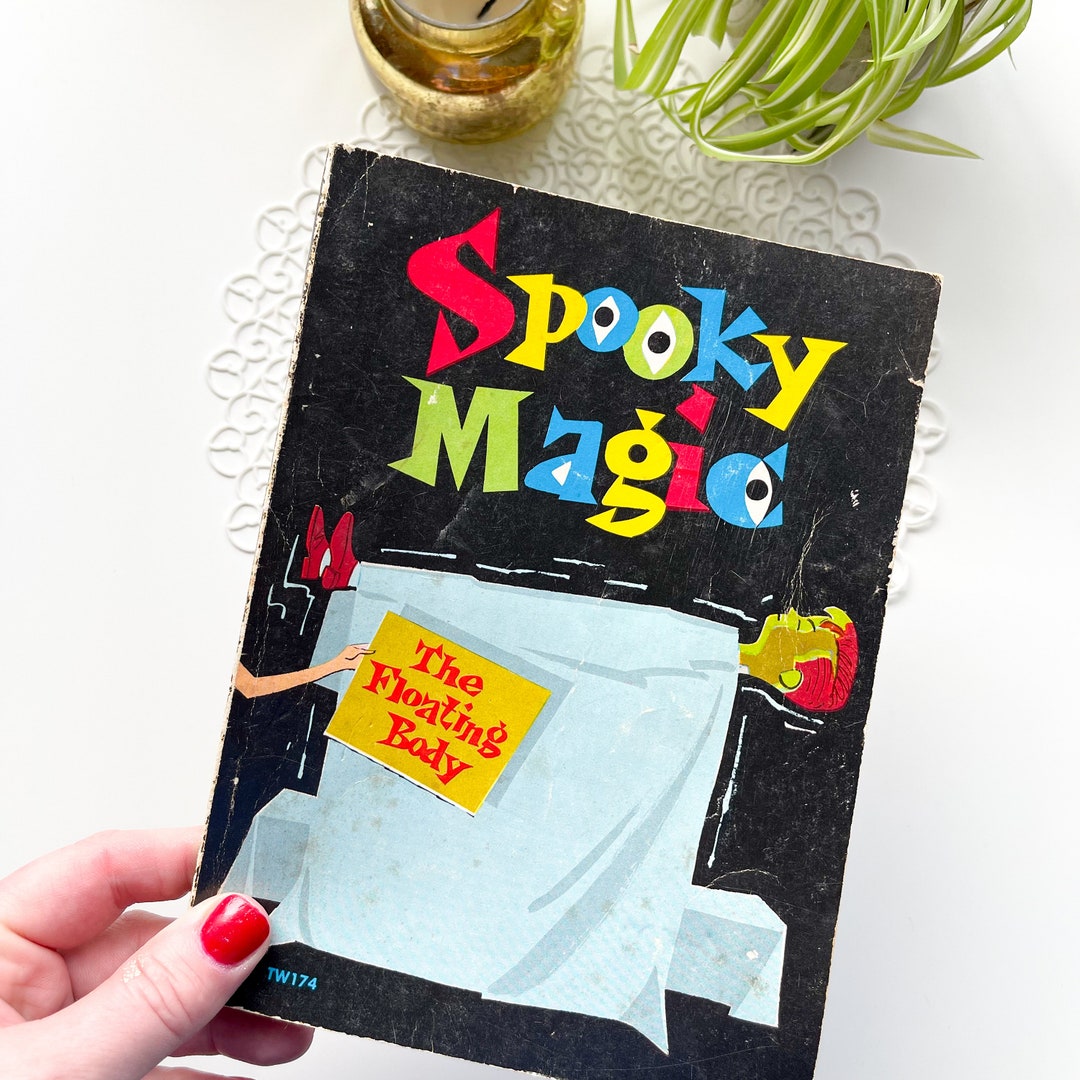 1973 Spooky Magic - Vintage Magic Book - Vintage Scholastic Book ...