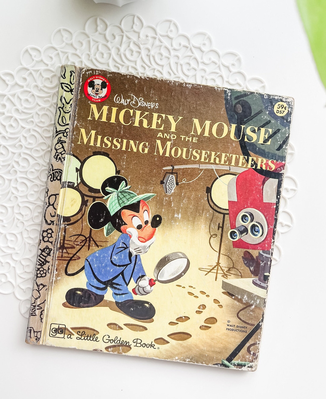 1978 Mickey Mouse and the Missing Mouseketeers - A Little Golden Book ...