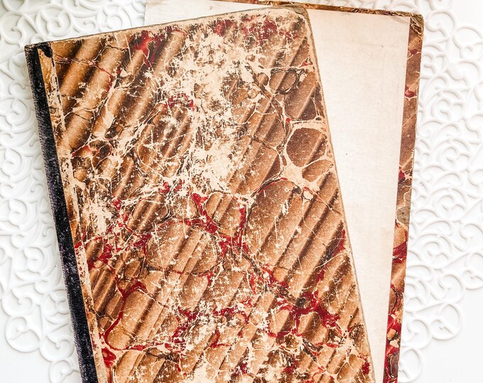 Beautifully Worn Vintage Book Covers - 1800's Book Cover - Vintage ...