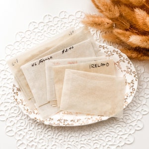 10 Vintage Glassine Stamp Collector Envelopes - Vintage Glassine ...