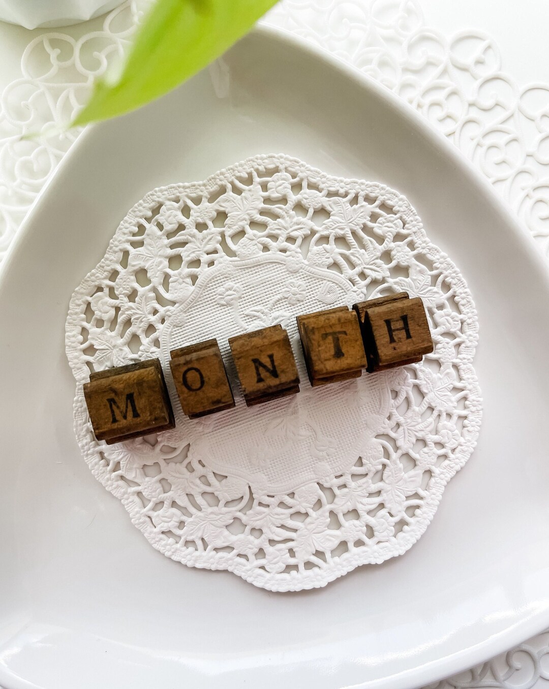 Vintage "month" Stamp Pack - Vintage Wooden Handled Rubber Stamps ...