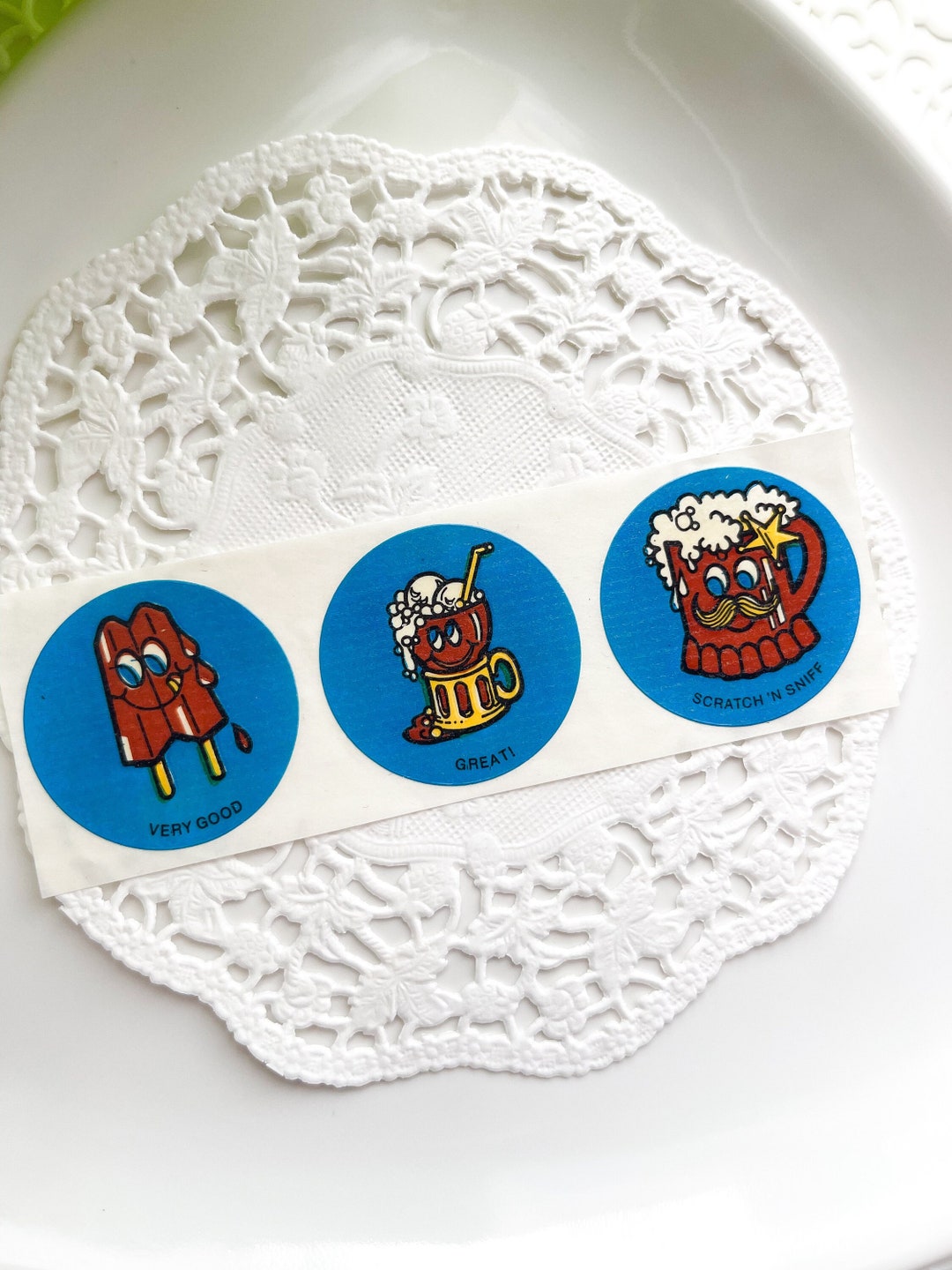 1980's CTP Scratch N Sniff Root Beer Sticker Set - Vintage Stickers ...