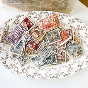 50 - Vintage USED Stamps - Stamps From Around the World - Canceled ...
