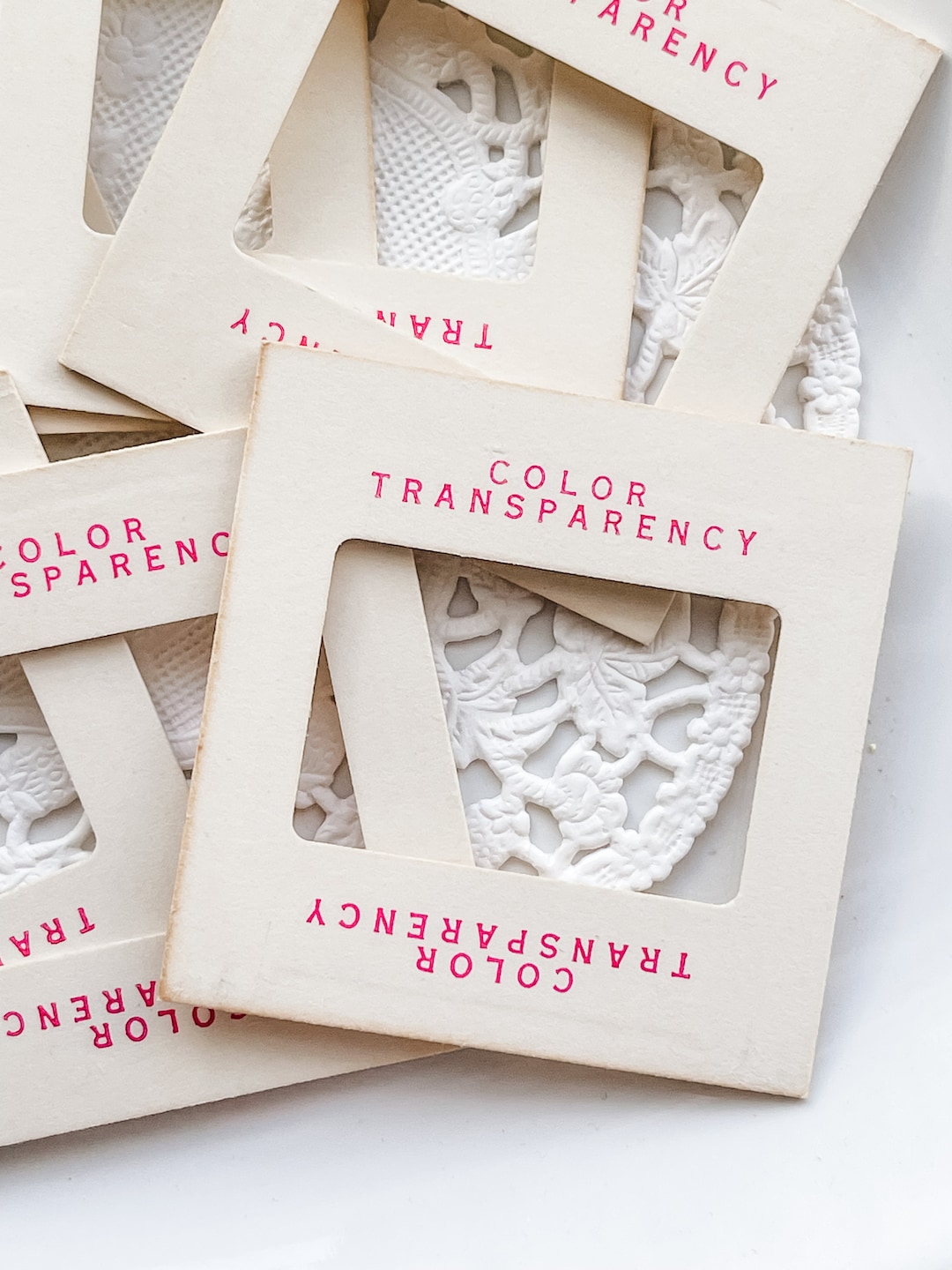 7 - Vintage Slide Frames - Vintage Photo Slides - Junk Journal Supply ...