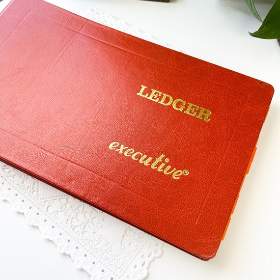 Vintage Executive Stuart Hall Ledger Vintage Ledger Ledger - Etsy