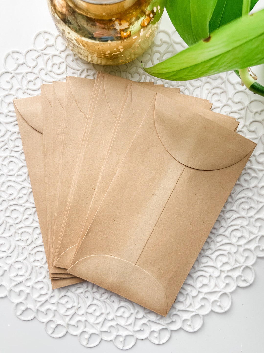 12 Vintage 1960's Kraft Envelopes Paper Ephemera Journal Supplies ...