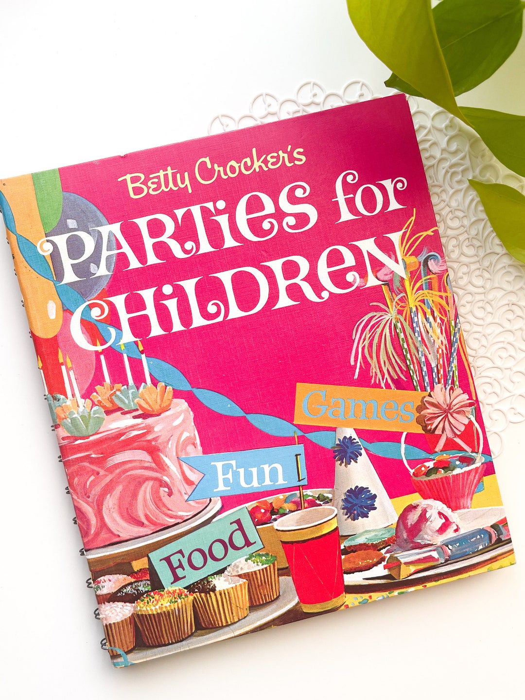 1964 Betty Crocker's Parties for Children Vintage Cookbook Vintage ...