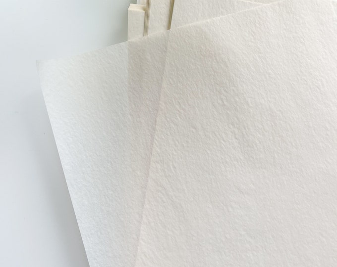 10 Sheets - Cream Vintage Eagle A Type Erase Typewriter Paper - 25% ...