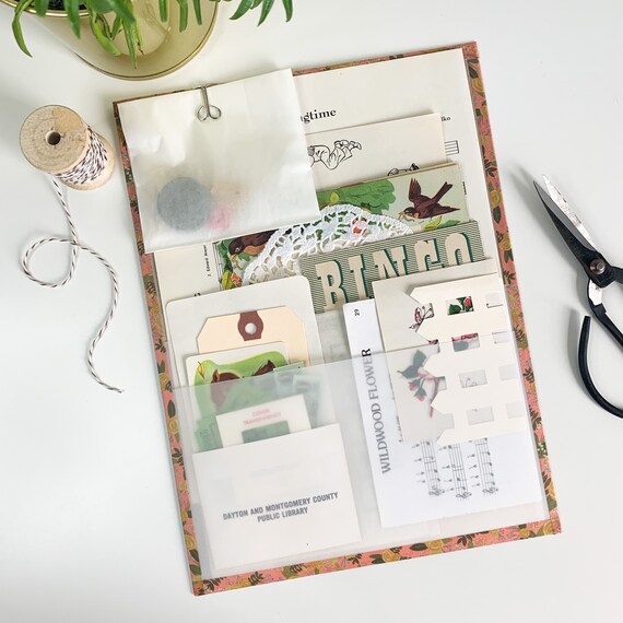 Paper & Party Supplies Paper Sewing Ephemera Junk Journal Supply ...